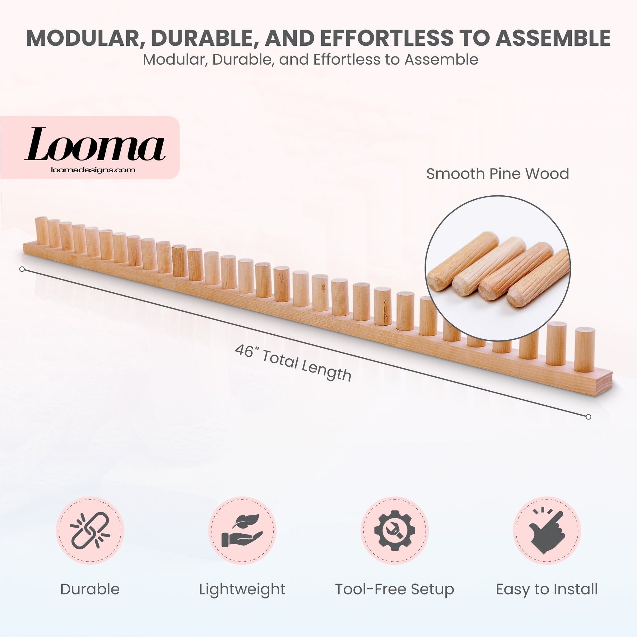 Chunky Knit Looma™ Standard 46”